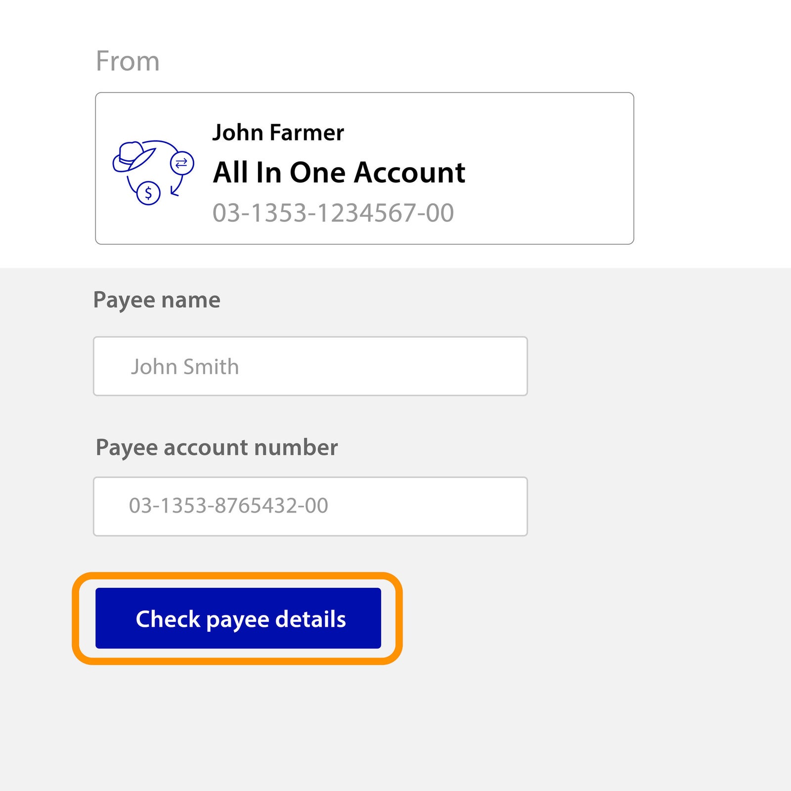 Confirmation of Payee