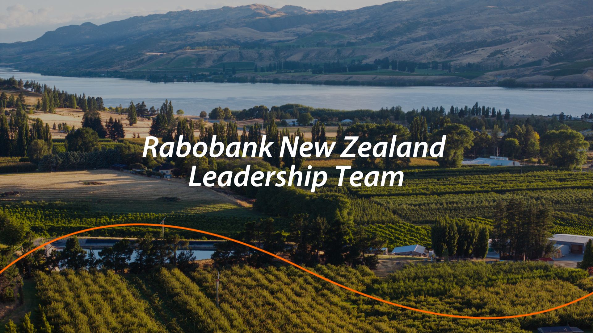 Rabobank New Zealand Leadership Team